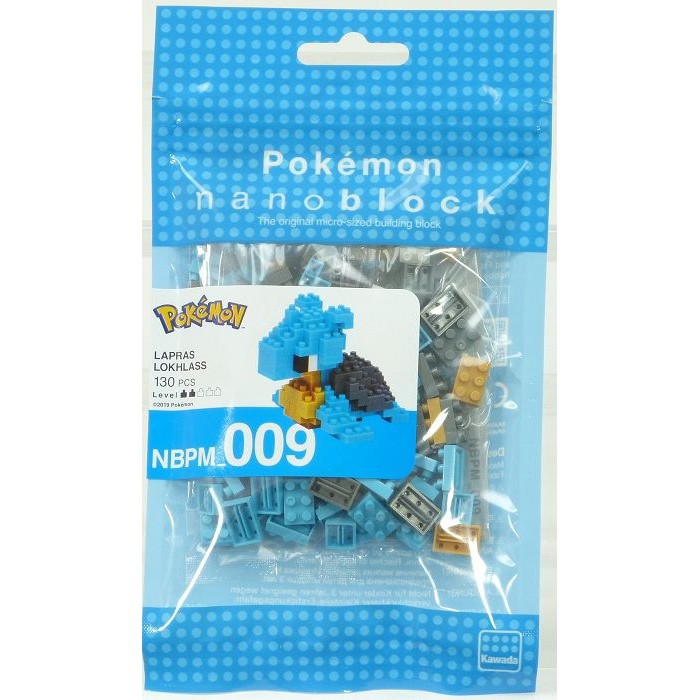 全新正版現貨 Nanoblock 日本河田積木 拉普拉斯 乘龍 精靈寶可夢 NBPM-009 pokemon 神奇寶貝 | 蝦皮購物