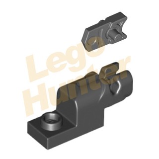 LEGO 樂高 15403 黑色 薄板 發射器 Plate Mod 1x2 Blaster 6102734 | 蝦皮購物