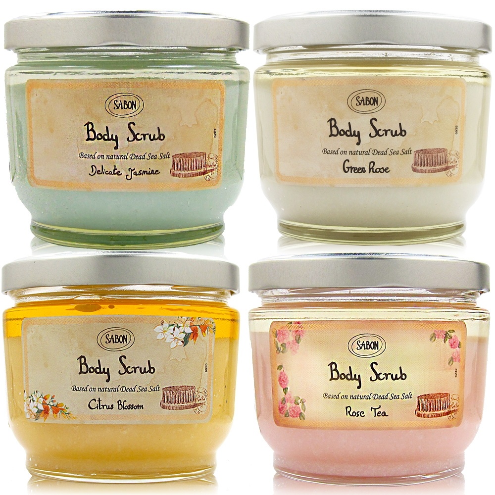 SABON 身體磨砂膏 600g茉莉花語 玫瑰茶語 經典PLV 白茶 | 蝦皮購物
