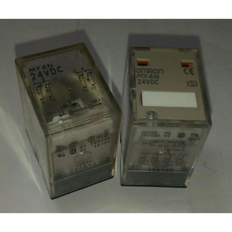 🌞二手現貨保固OMRON歐姆龍MY4/MY4N/-J /-D2 MY4NJ MY4ZN DC24V繼電器 4極LED燈 | 蝦皮購物