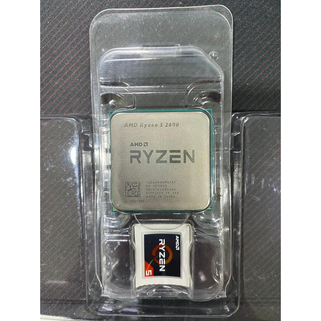 AMD Ryzen R5-2600 #電腦CPU #AMD R5處理器 | 蝦皮購物