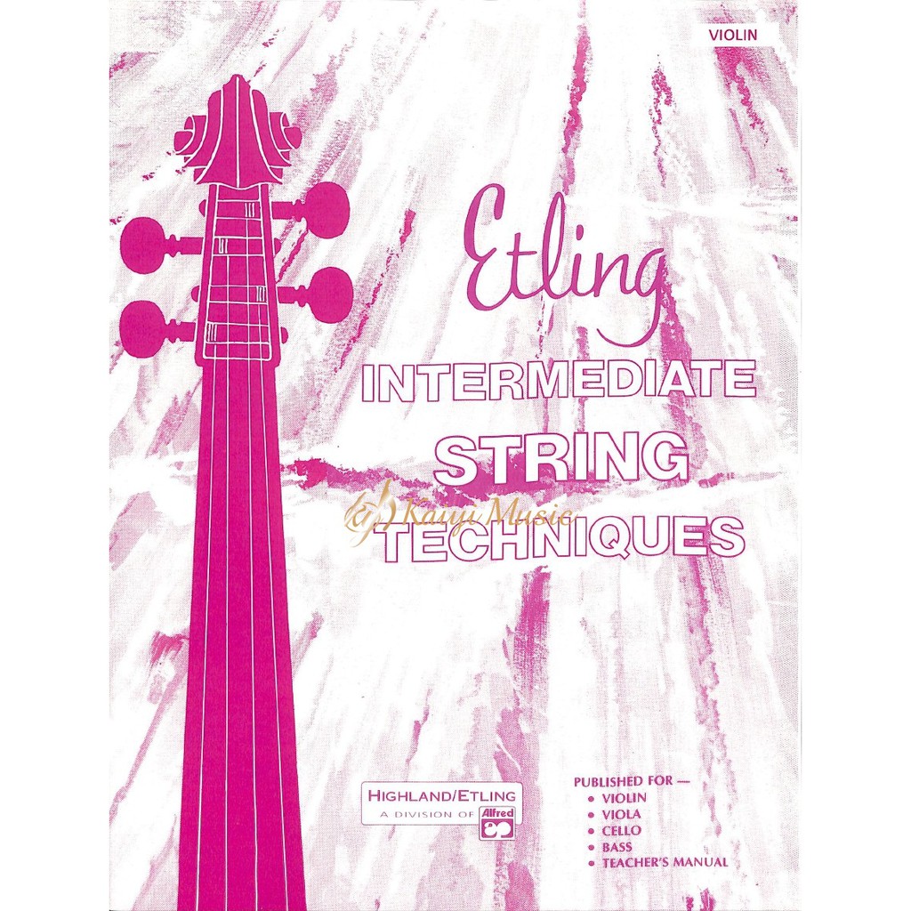 【凱翊︱AF】中級弦樂技巧教本-小提琴 Intermediate String Techniques Violin | 蝦皮購物