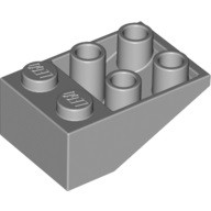 磚家 LEGO 樂高 淺灰色 Slope Inverted 33 3x2 反向 斜邊磚 斜面磚 斜磚 3747 2752 | 蝦皮購物