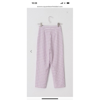squarebear Check Me Out Pants粉色格子褲（L) | 蝦皮購物
