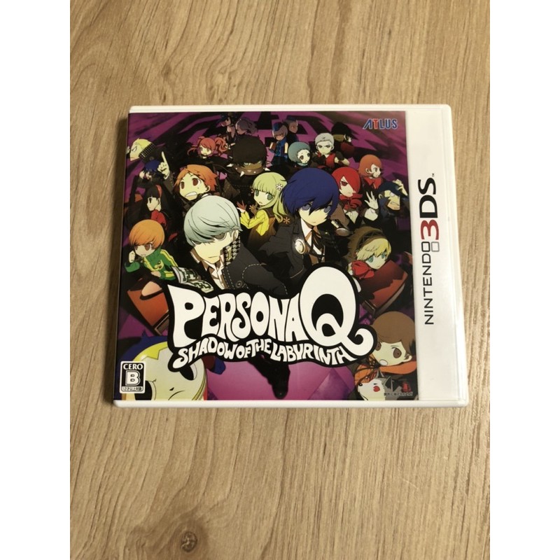 [二手] 3DS Persona Q/Q2 女神異聞錄 迷宮闇影/新電影迷宮 日版 | 蝦皮購物
