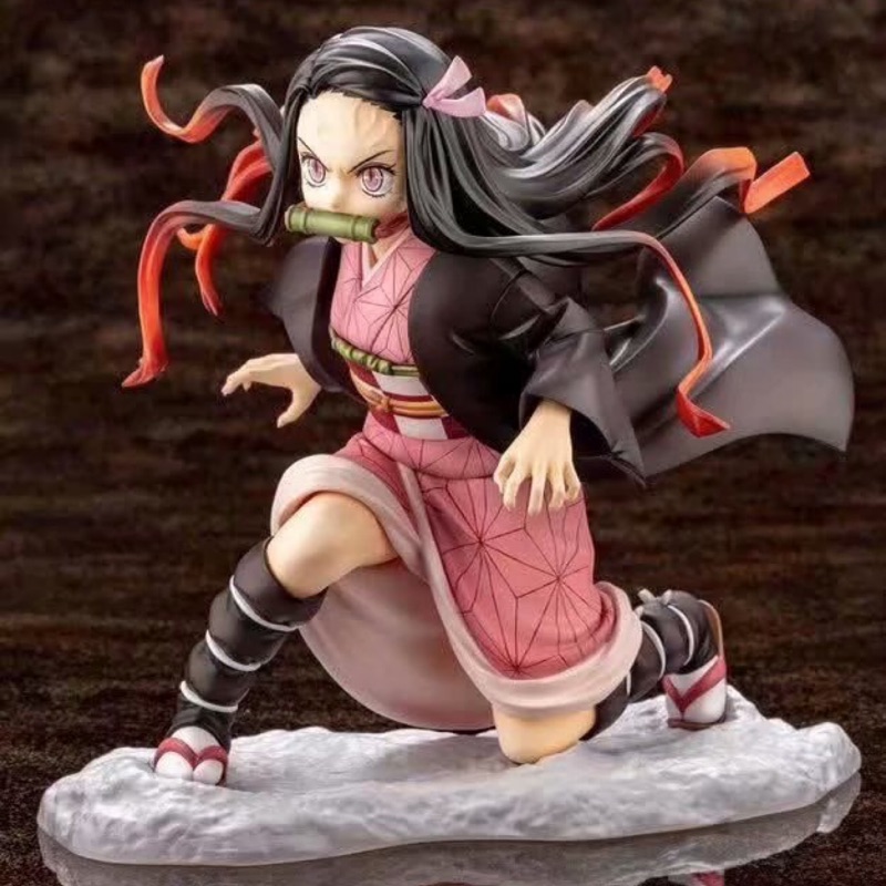 精緻大款 鬼滅之刃戰鬥版與坐箱竈門禰豆子 | 蝦皮購物