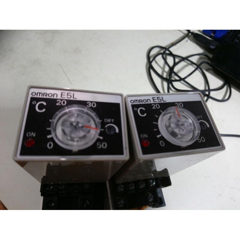 OMRON 溫控器 E5L-A 100V 100-240V 0-50度 -30-20度 PTF14A (H3) | 蝦皮購物