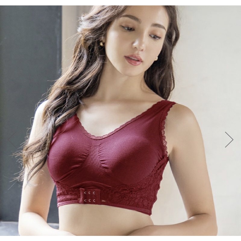 tu-hacci 全新 晚安內衣福袋 紅 M 福袋拆售 2021 內衣 美胸內衣 上身 前扣式 | 蝦皮購物