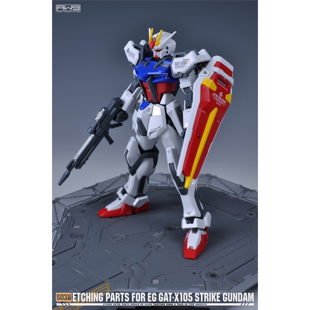 【工匠模型】AW9 S038 EG STRIKE GUNDAM 攻擊鋼彈 GAT-X105 蝕刻片 MADWORKS | 蝦皮購物