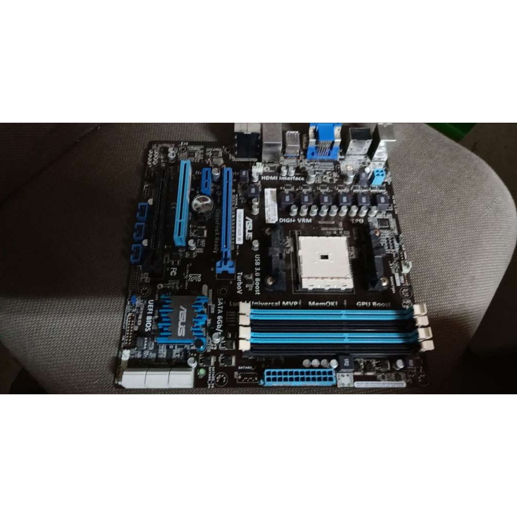 含稅 華碩 F2A85-M/CM1745/DP_MB 附檔板 DDR3 FM2腳位 保固一個月 03M708 | 蝦皮購物