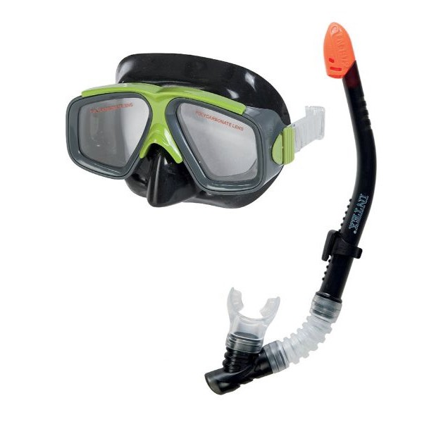 [衣林時尚] INTEX 潛水鏡呼吸管套裝組 呼吸管有防波浪功能 底部有排水閥 55949 | 蝦皮購物