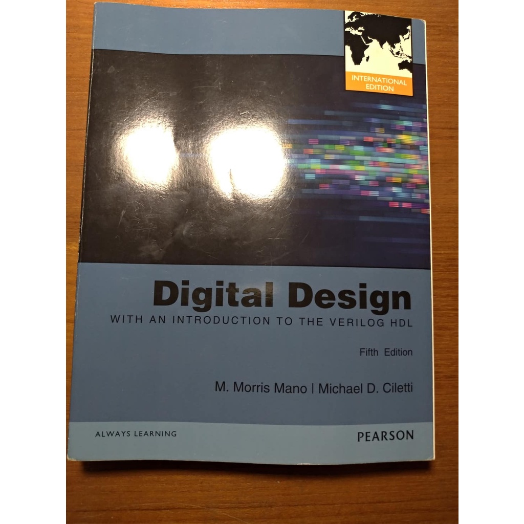 Digital Design WITH AN INTRODUCTION TO THE VERILOG HDL 數位設計 | 蝦皮購物