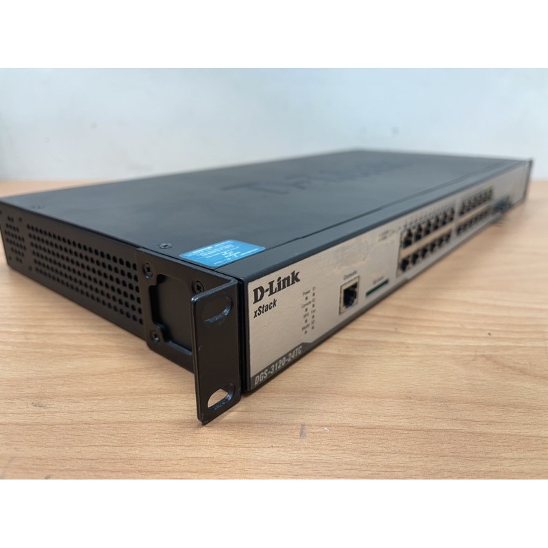 (現貨）友訊DGS-3120-24TC正常使用退役均回覆預設值並且每port測試正常（此為高階網管設備、設定請自理） | 蝦皮購物