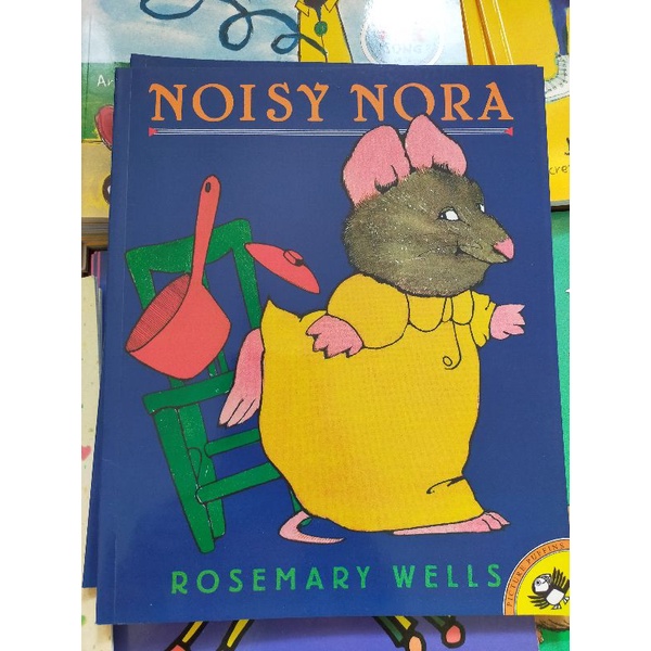 noisy nora吵鬧的諾拉英文書英文繪本兒童讀物 | 蝦皮購物
