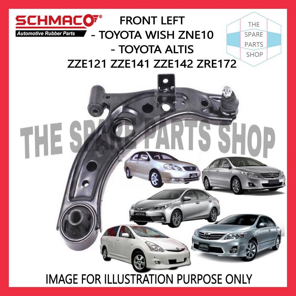 豐田 ALTIS 1.6 1.8 ZZE121 ZZE141 ZZE142 ZRE172 WISH ZNE10 下臂前左 | 蝦皮購物