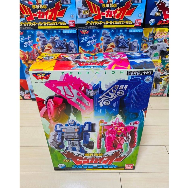 萬代 DX Zenkaioh Magine&Vroom(超人玩具 DX Kikai Sentai Zenkaiger - | 蝦皮購物