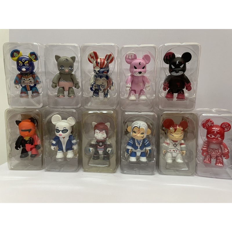 TOY2R QEE 貓 狗 骷髏 熊 設計師玩具/公仔/-挑款 | 蝦皮購物