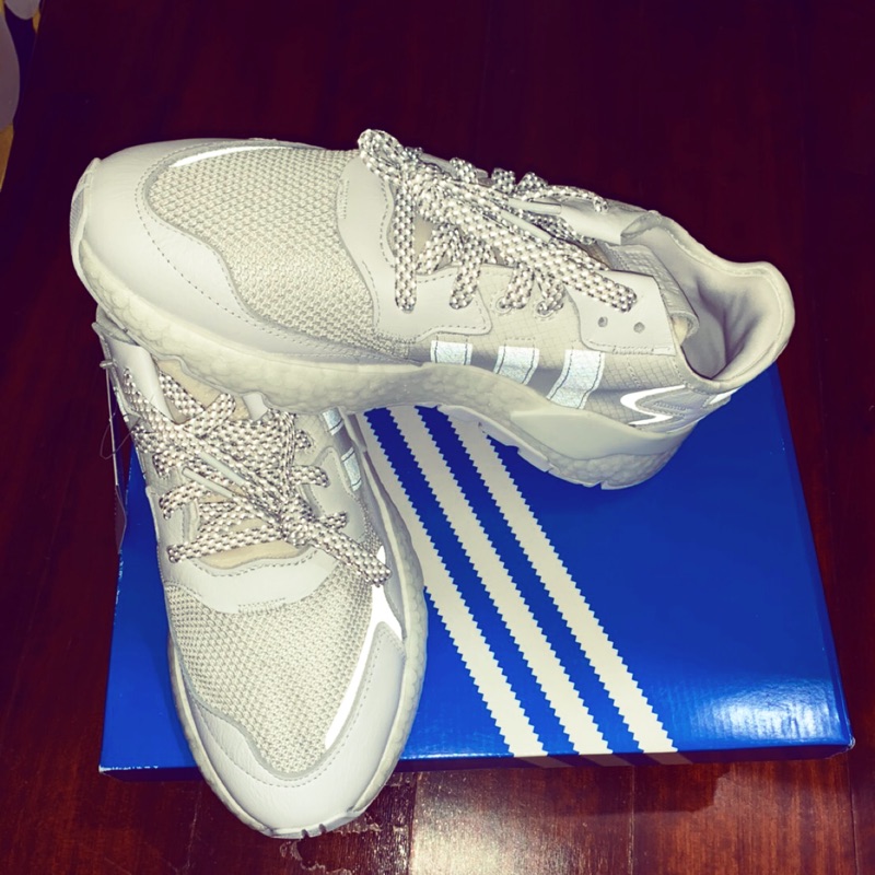 Adidas note jogger 白 | 蝦皮購物
