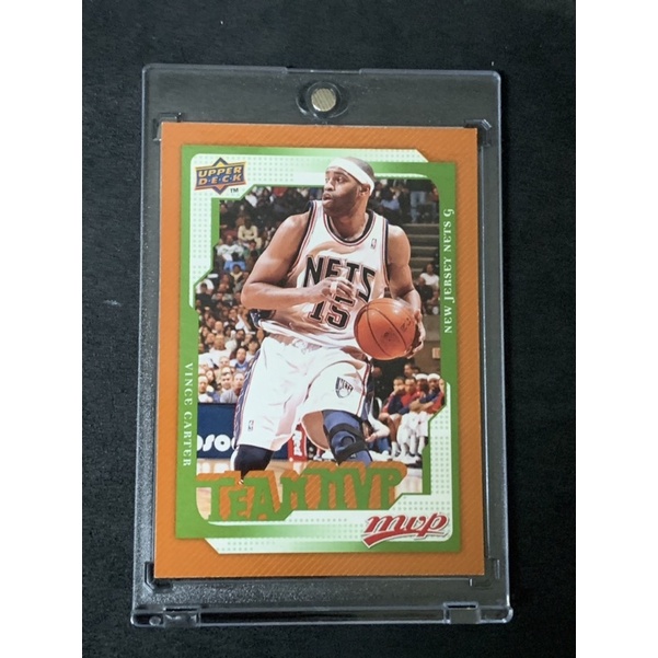 VINCE CARTER 2002 UD MVP NBA 復古 籃網球員卡 | 蝦皮購物