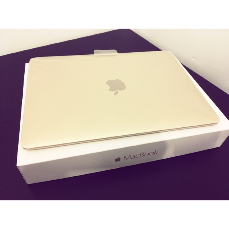 『優勢蘋果』Macbook 12吋 Retina 1.3G Hz/8G/500GB SSD 2017年金色 | 蝦皮購物