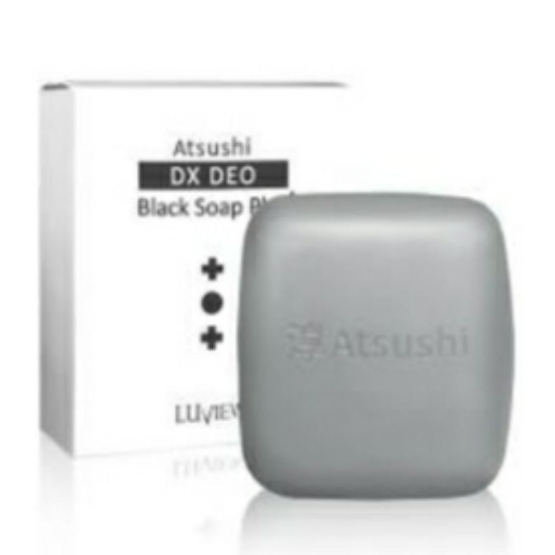 衝評現貨【淳】黑職柿軽肌皂DX日本原裝Atsushi(黑銀升級版_80g) | 蝦皮購物