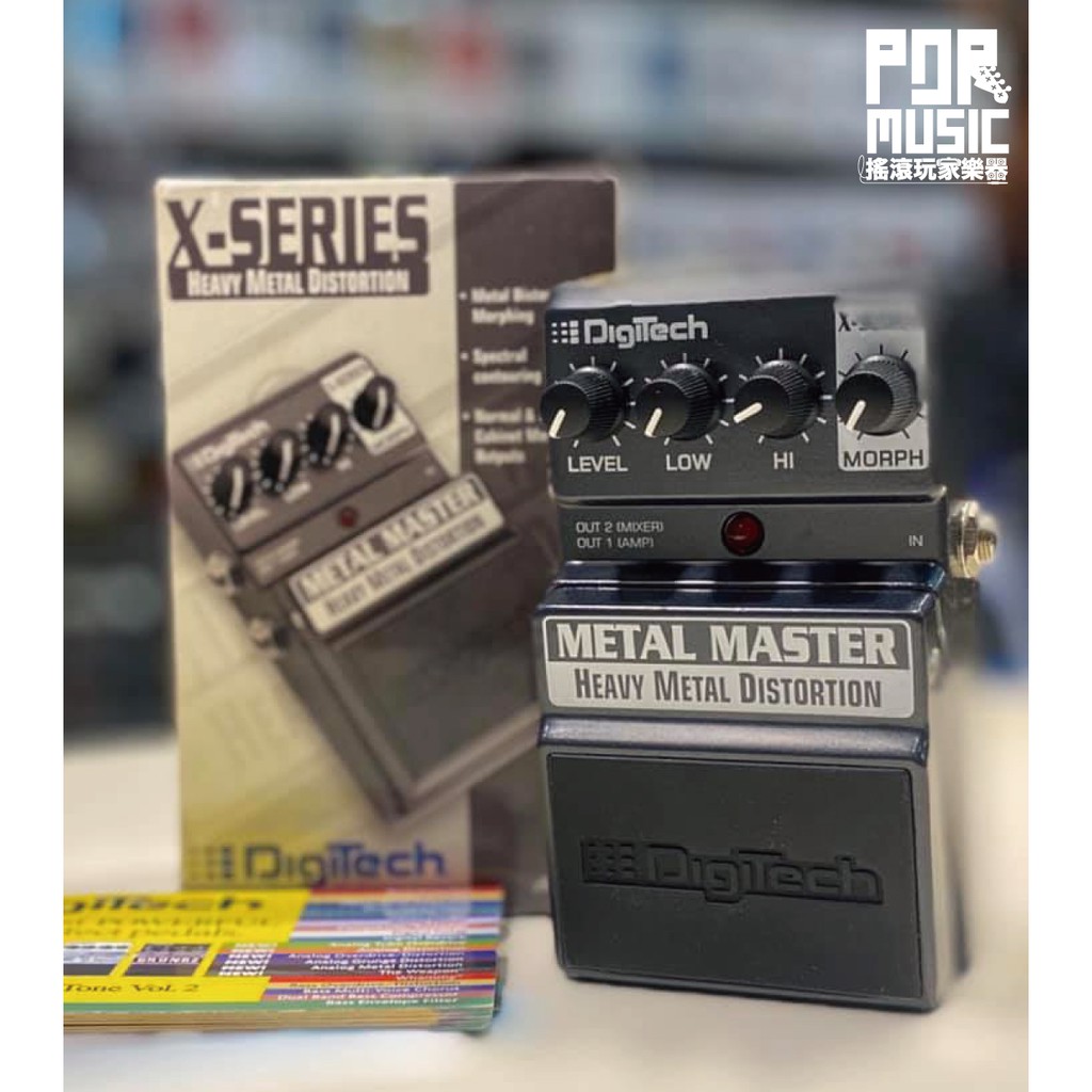 【搖滾玩家樂器】全新 公司貨 Digitech Metal Master Distortion 電吉他 單顆 破音效果器 | 蝦皮購物