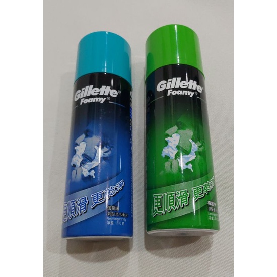 吉列 刮鬍泡 薄荷/檸檬 210g | 蝦皮購物