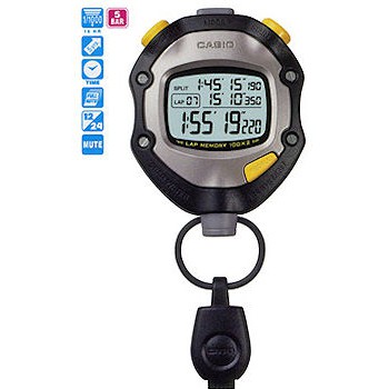 【春麗時間】全新CASIO HS-70W-1DF,公司貨,HS-70W,HS-70W-1,HS70W,防水型專業碼錶 | 蝦皮購物