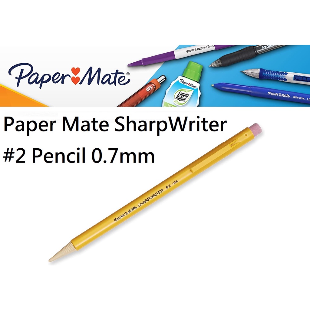 【ABC美國進口】美國 Paper Mate SharpWriter 自動鉛筆 0.7mm | 蝦皮購物