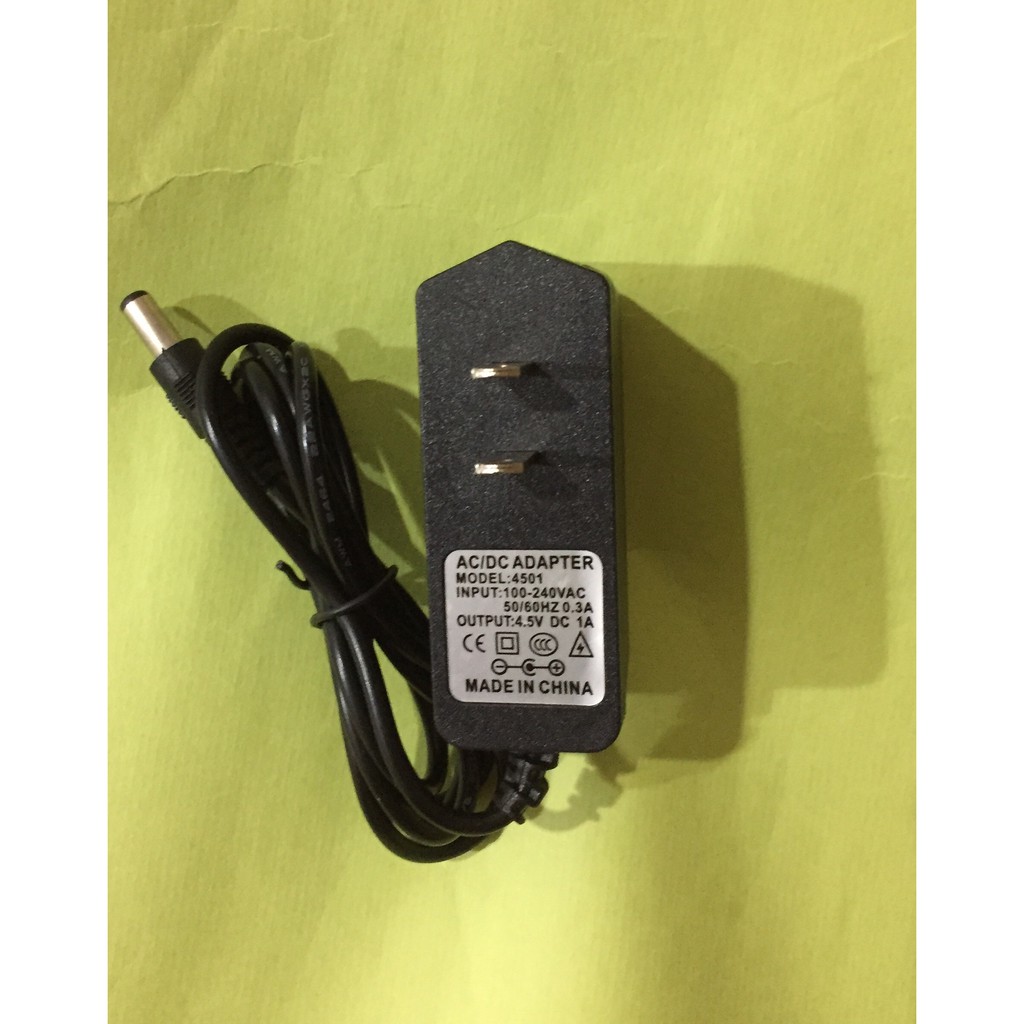110V 220V 轉 4.5V 1A 變壓器 電子變壓器 電源供應器 帶電源指示燈 AC-DC 4.5V1a | 蝦皮購物