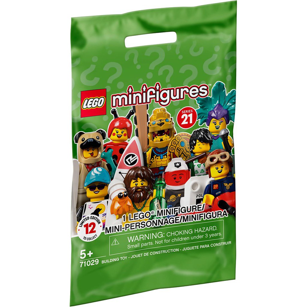【積木樂園】樂高 LEGO 71029 Minifigures 21代 人偶組 1 包 | 蝦皮購物