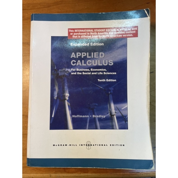 Applied calculus 10版 | 蝦皮購物