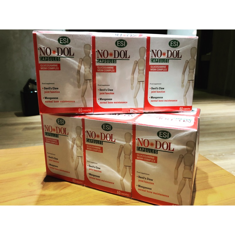 [現貨在台]ESI No Dol capsule 義大利諾得藥廠 維骨力 | 蝦皮購物