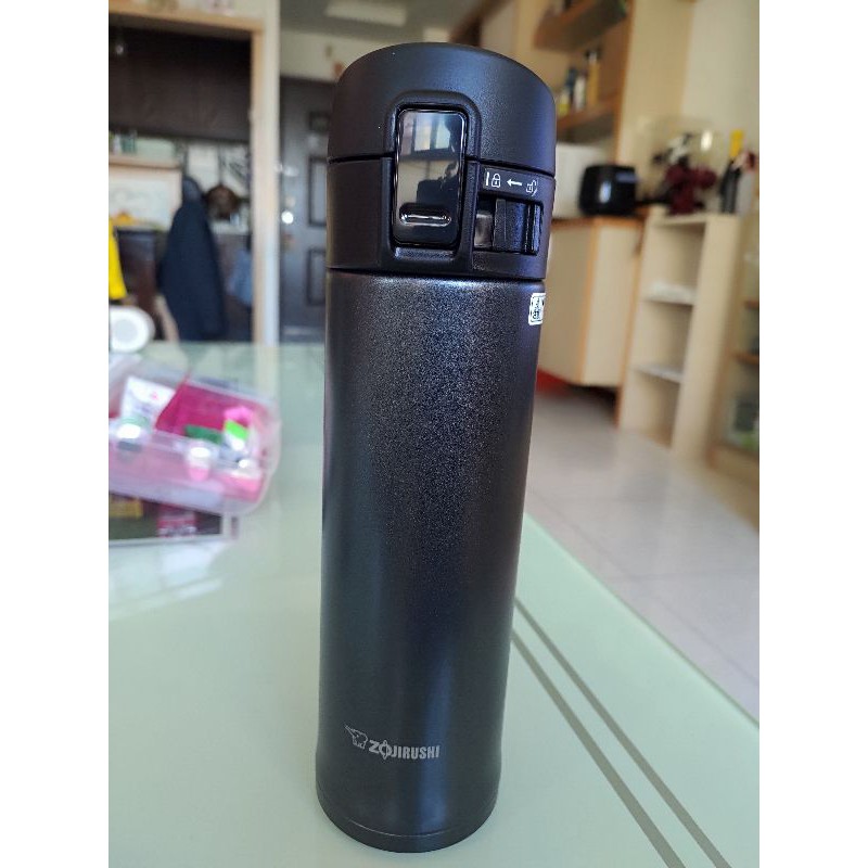 象印 OneTouch 彈蓋#不鏽鋼保溫瓶 #480ml#SM-KC48#黑色 | 蝦皮購物