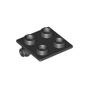 [樂磚庫] LEGO 6134 轉軸 黑色 2x2 613426 4124096 | 蝦皮購物