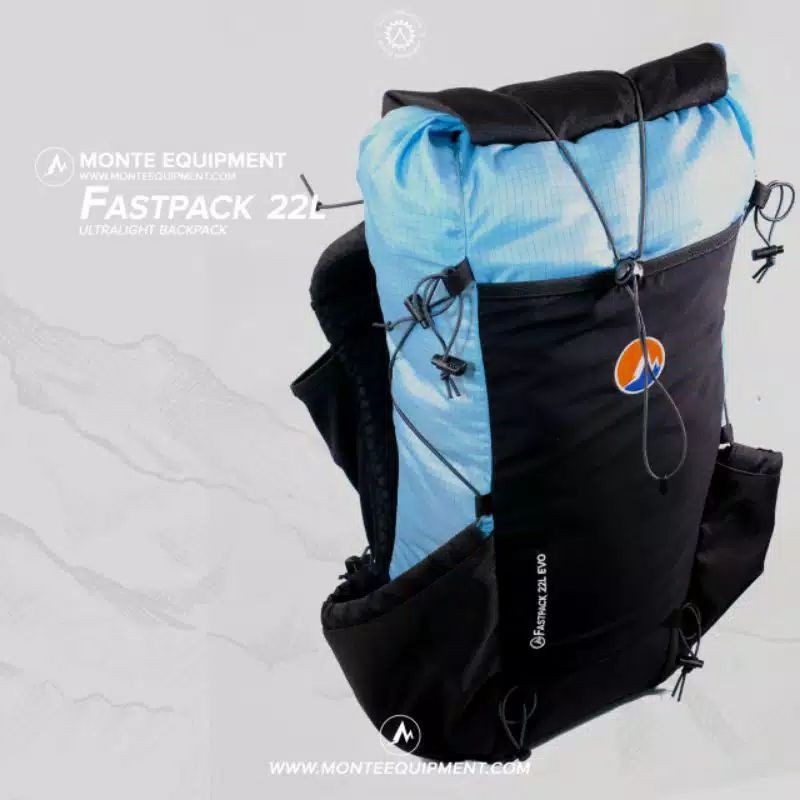 超輕山地背包包 Monte fastpack 22 Evo pack | 蝦皮購物