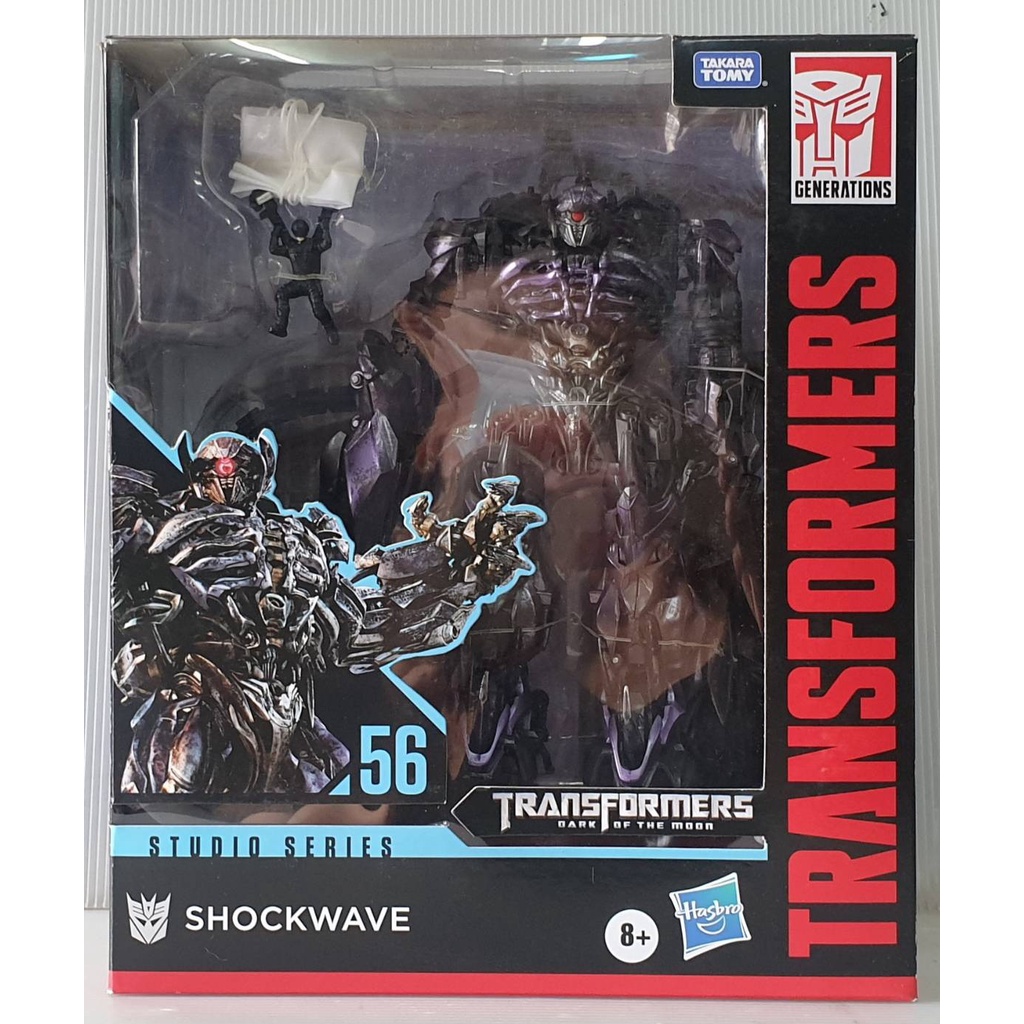 台南七桃米玩具~變形金剛~美版 孩之寶電影工作室 無敵戰將 SS-56 SHOCKWAVE 震盪波~實品照 全新代理現貨 | 蝦皮購物