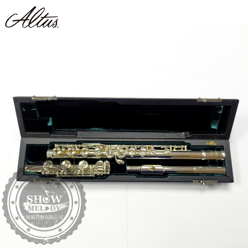 【展韻音樂】ALTUS A9 flute 長笛（AFL-907-II-REO）曲列式 法式鍵臂 E鍵裝置 台灣製 | 蝦皮購物