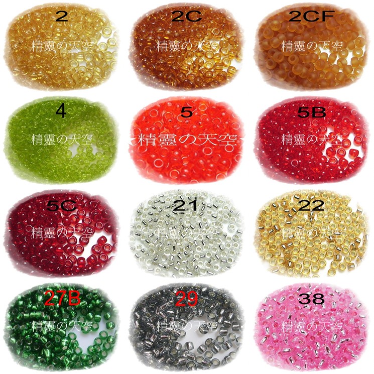 1mm日本小珠TOHO-每包5g (2#2c#2CF#4#5#5B#5C#21#22#27B#28#29#38) | 蝦皮購物