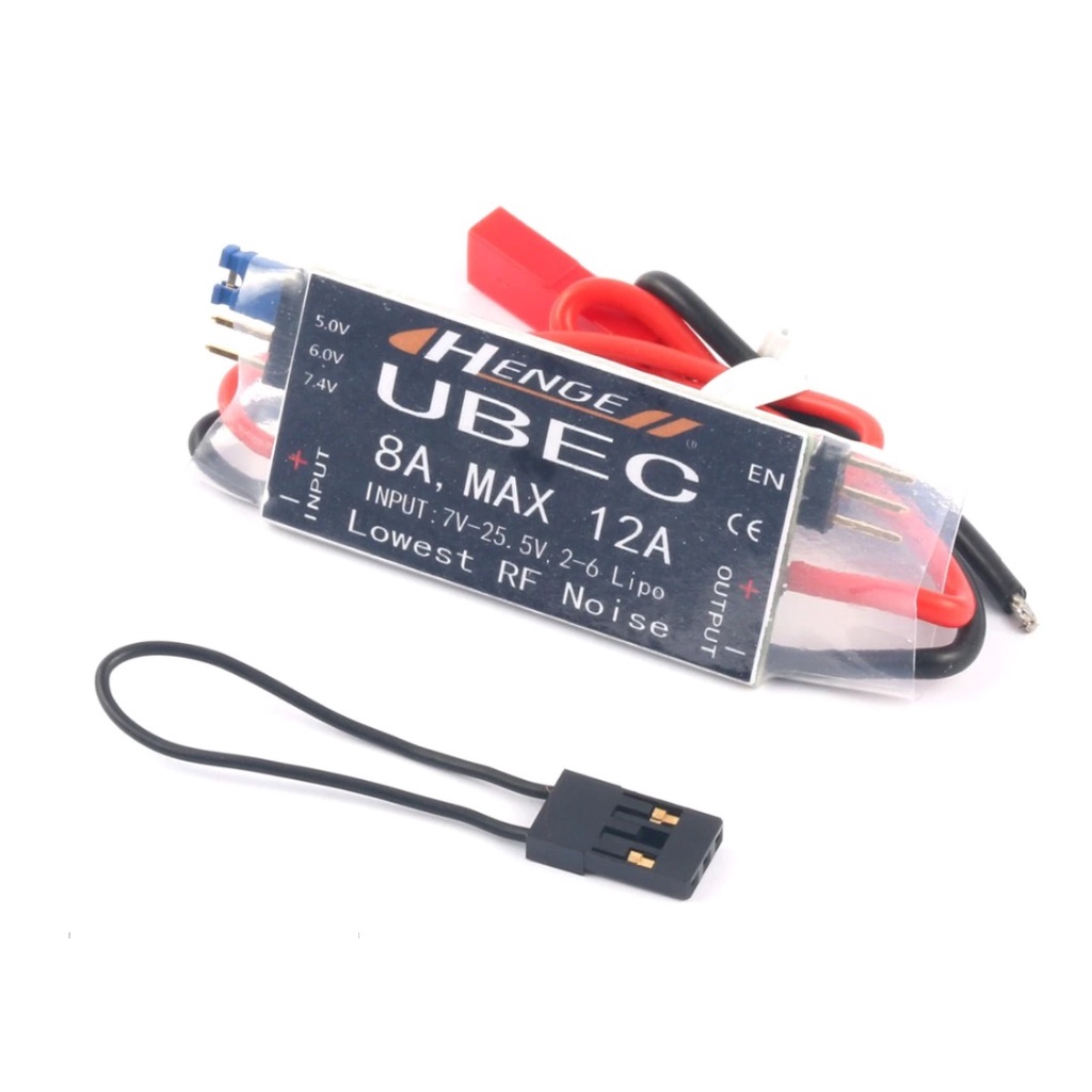 "i-RC" UBEC 8A 最大12A, 輪入電壓7.4V 11.1V, 14.8V 22.2V 鋰聚電池皆適用 | 蝦皮購物