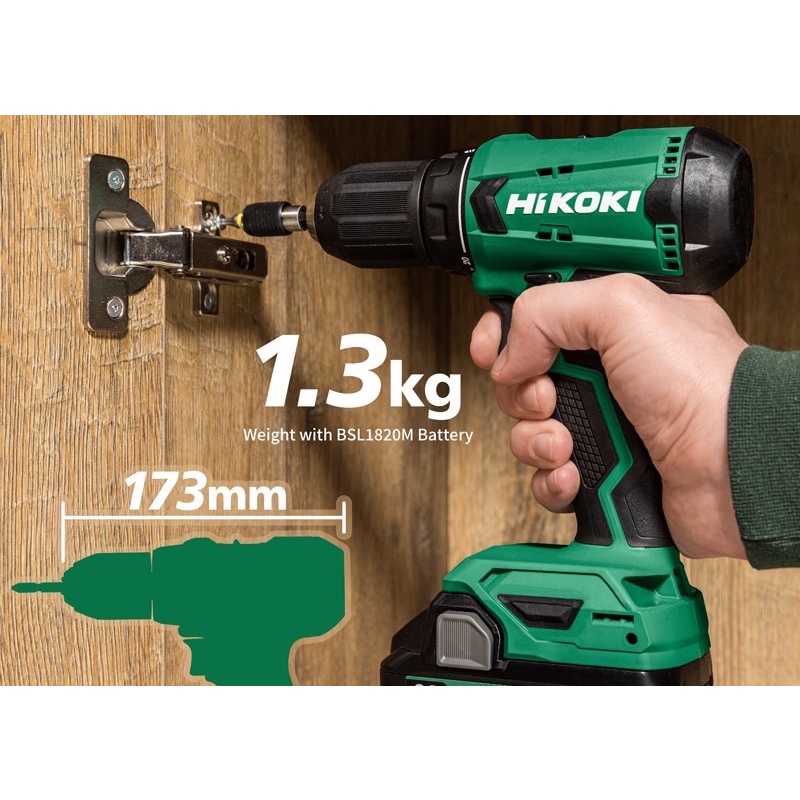 《五金勘吉》HIKOKI DS18DA 電鑽 可用MV電池 18v電池 輕巧實惠 | 蝦皮購物