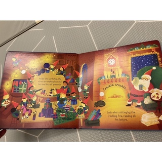 Usborne Santa sound book | 蝦皮購物