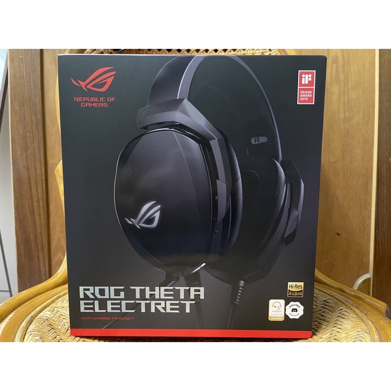 ASUS華碩 ROG Theta Electret電競耳機 近全新 | 蝦皮購物