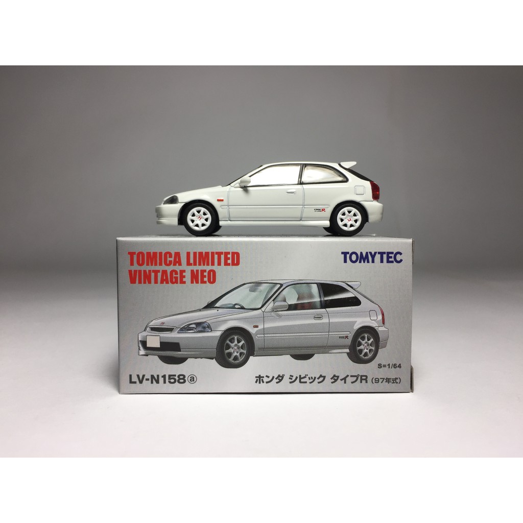 【TOYEE】TOMICA TL HONDA CIVIC TYPE-R EK9 LV-N158a 經典白 賽車座椅 | 蝦皮購物