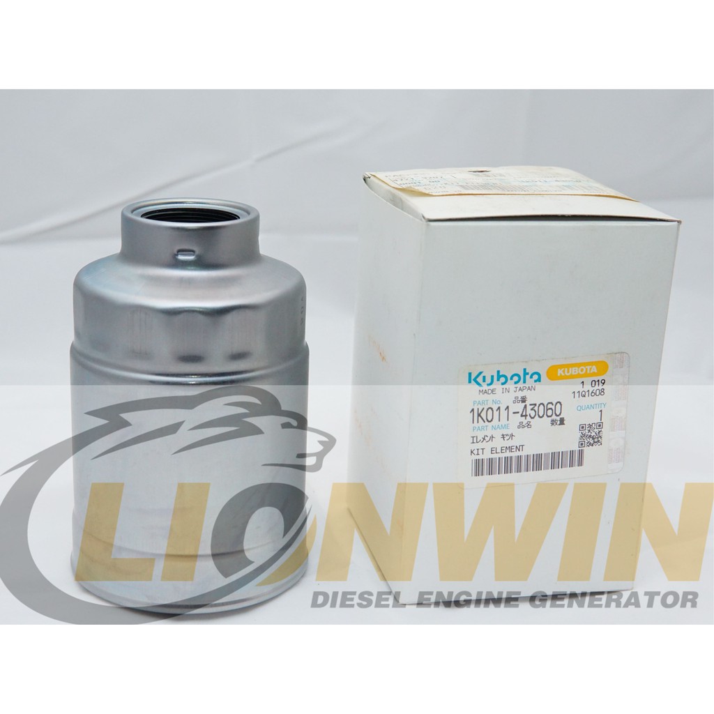 Kubota 久保田引擎零件 V3800 柴油發電機 柴油濾芯1K01143060 | 蝦皮購物