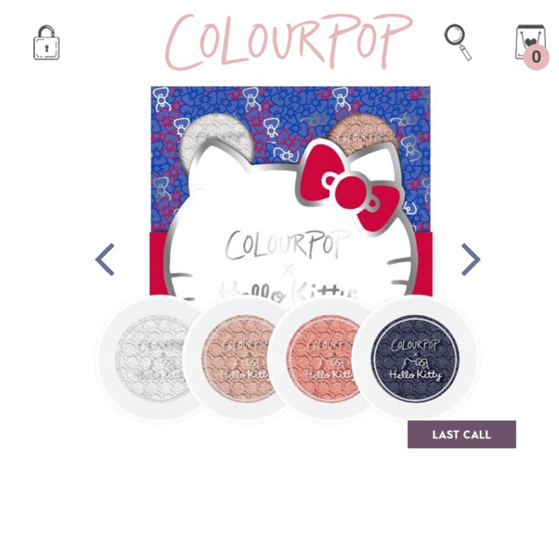 Colourpop Hello Kitty 聯名眼影- Mama's Apple Pie | 蝦皮購物