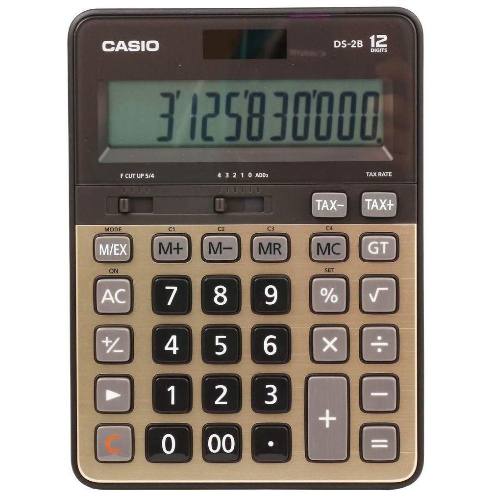 【免運】【CASIO】【含稅】卡西歐 DS-2B 商用12位數計算機 附原廠保固卡 兩年保固 | 蝦皮購物