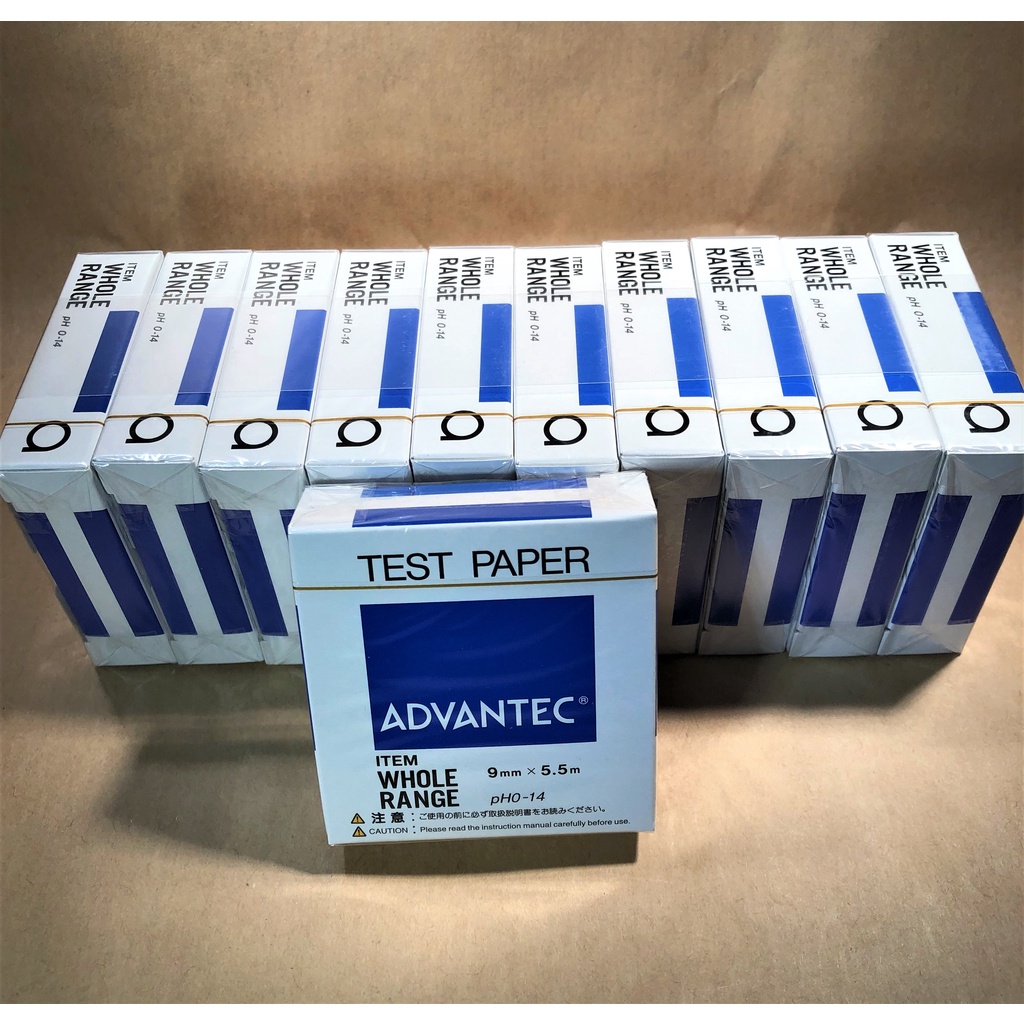【JeengMei_Shop】日本TOYO PH試紙0-14 (捲狀) #ADVANTEC#酸鹼試紙 #現貨#附發票 | 蝦皮購物