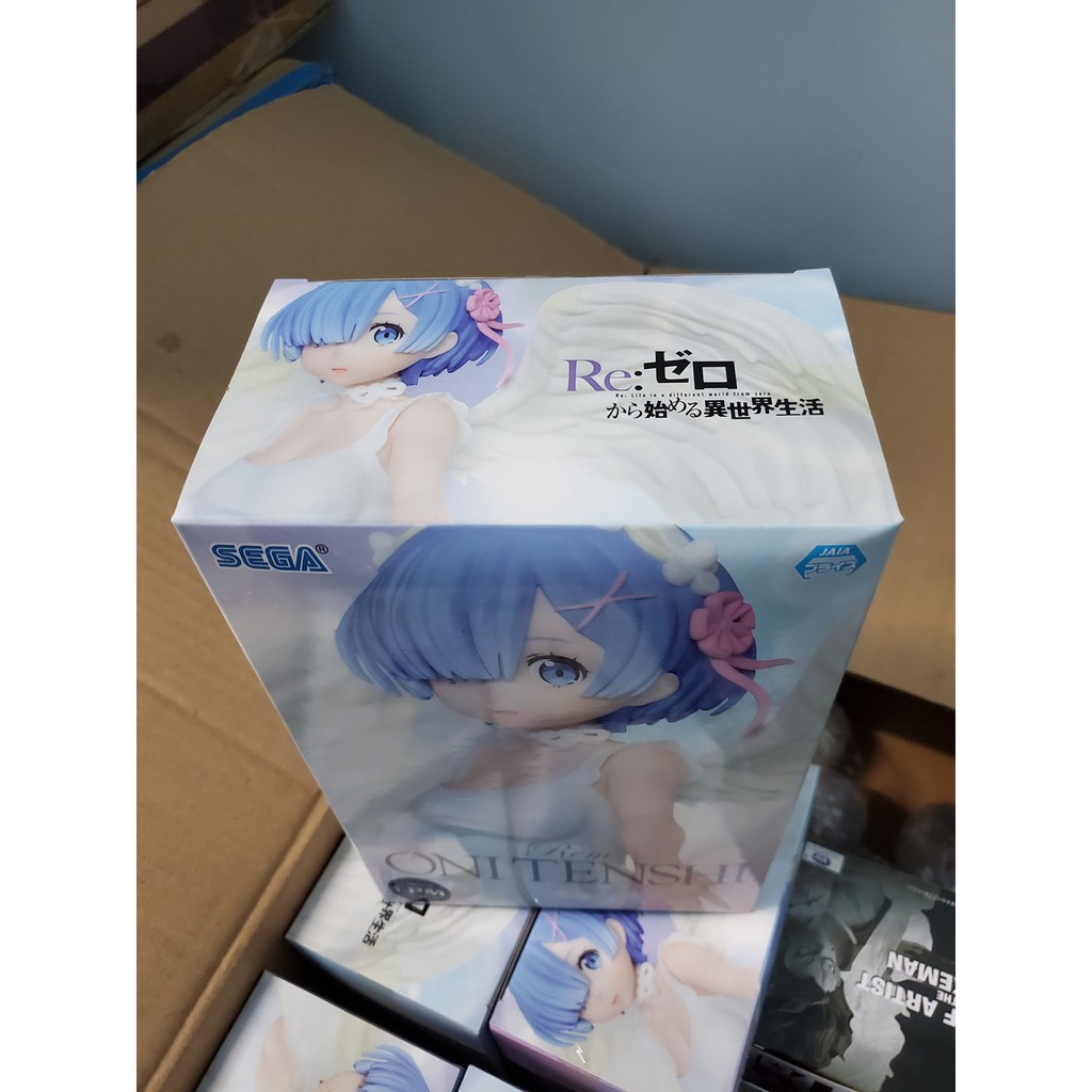 現貨 初版 日版 SEGA 景品 LPM Re:從零開始的異世界生活 雷姆 鬼天使 高約22CM | 蝦皮購物
