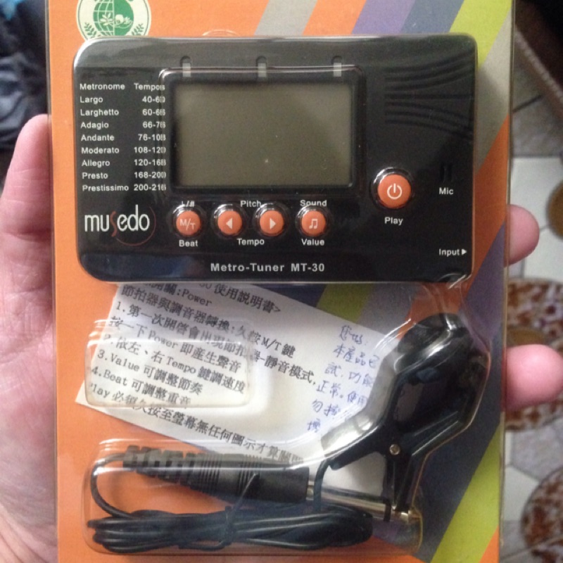 musedo調音器、校音節拍器（MT-30)二手少用 | 蝦皮購物